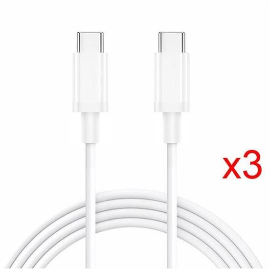 Câble USB-C pour Samsung Galaxy A56 A55 A54 A34 A14 A23 4G-5G - 1 Mètre ...