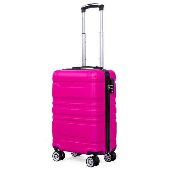 HONGYA®Petite Valise rigides M-35x20x55 cm à main à coque avec serrure ...