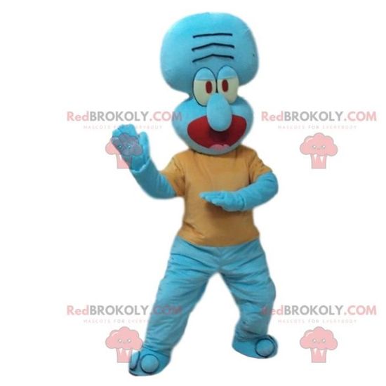 Mascotte de Carlo Tentacule, calamar grognon dans Bob l'éponge ...