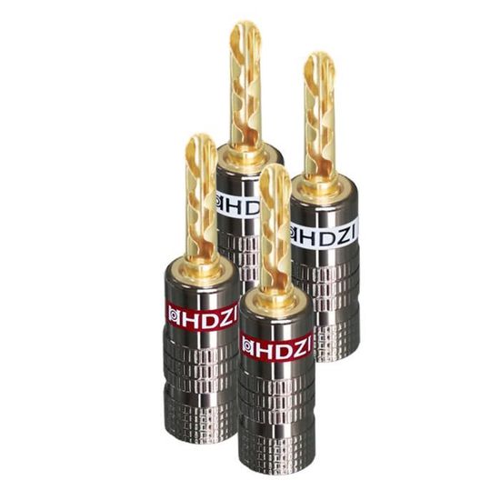 Fiches banane Type Y,connecteur Audio,pour haut-parleur,fil,double vis ...