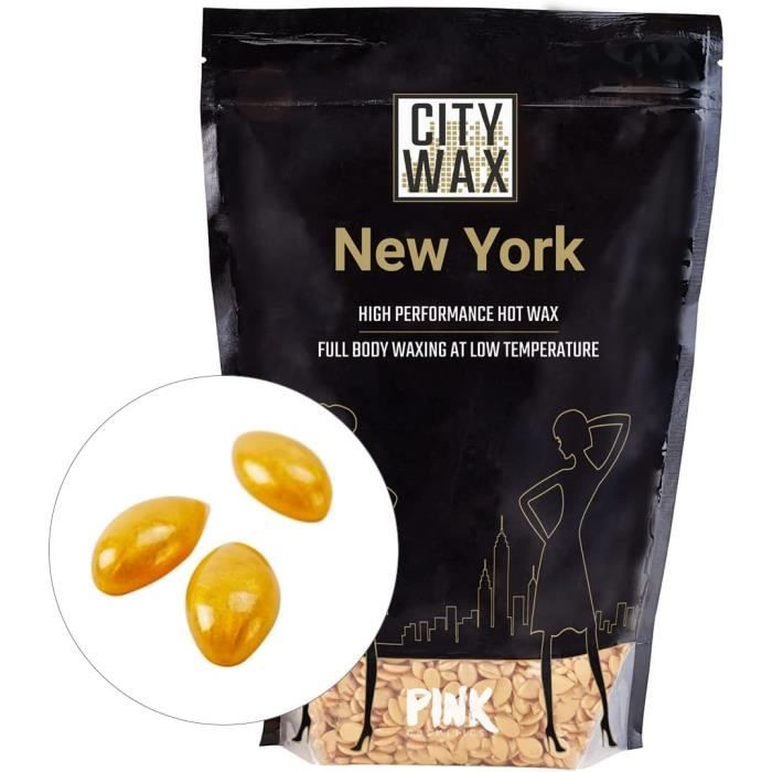 City Wax New York Cire Premium Pour Épilation 1 Kg - Spéciale Peaux ...