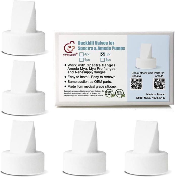 Duckbill Valves. Use on Breastpump, Spectra S1 S2 9 Plus Dew 350 ...