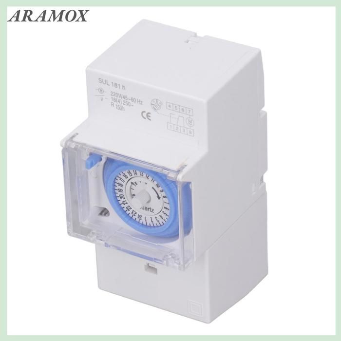 Timer mécanique programmable 24 heures pour extérieur AC230V ...