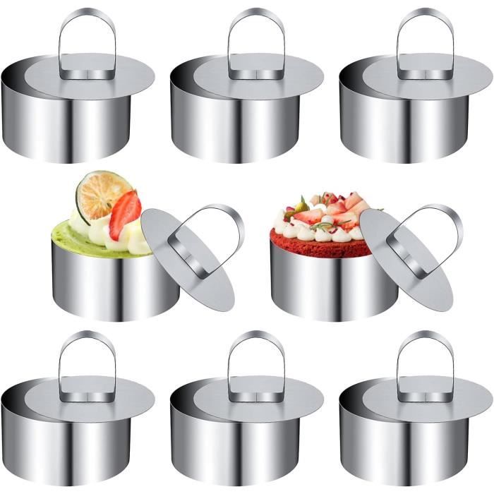 Emporte Piece Rond, 8 Pièces Cercle, 8Cm Cercle Patisserie, Acier ...