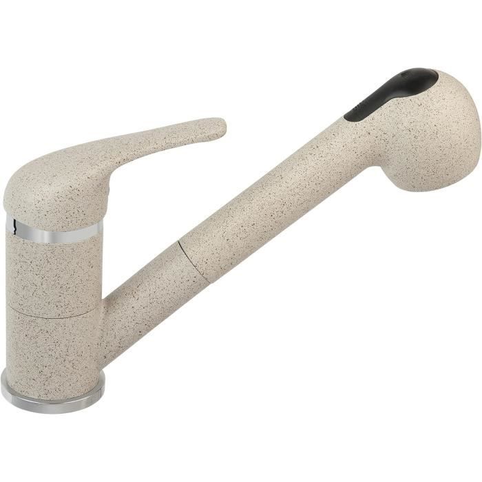 Robinet D'Évier Robinet De Cuisine Avec Douchette Ausziebarer À Enfiler ...