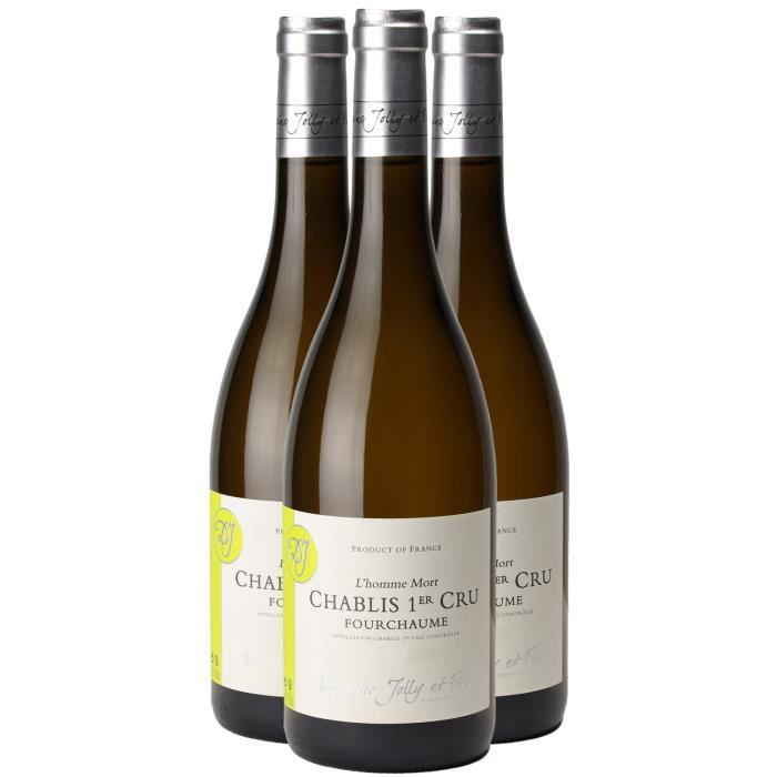 Chablis 1er cru Fourchaume Blanc 2021 - Lot de 3x75cl - Domaine Jolly ...
