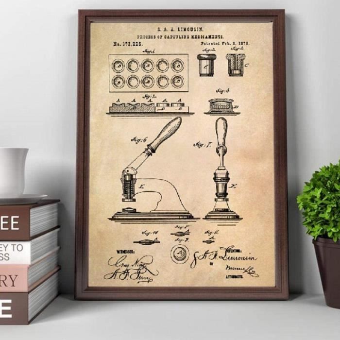 Posters Impressions ,Médical Art Print Pharmacien Cadeau Pilule ...