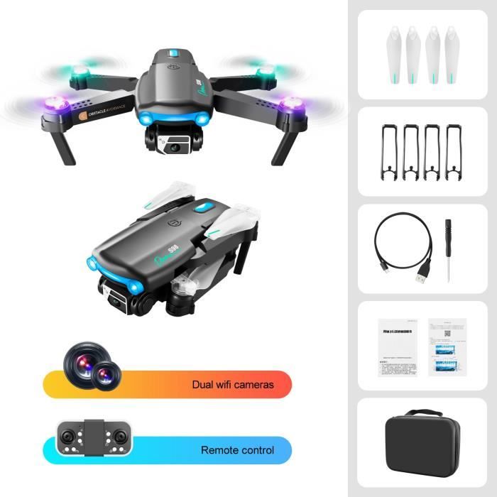 Drone S98 avec éclairage haute définition pour enfants, caméra pour ...
