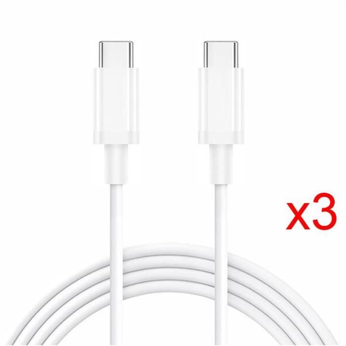 Câble USB-C pour Samsung Galaxy A56 A55 A54 A34 A14 A23 4G-5G - 1 Mètre ...