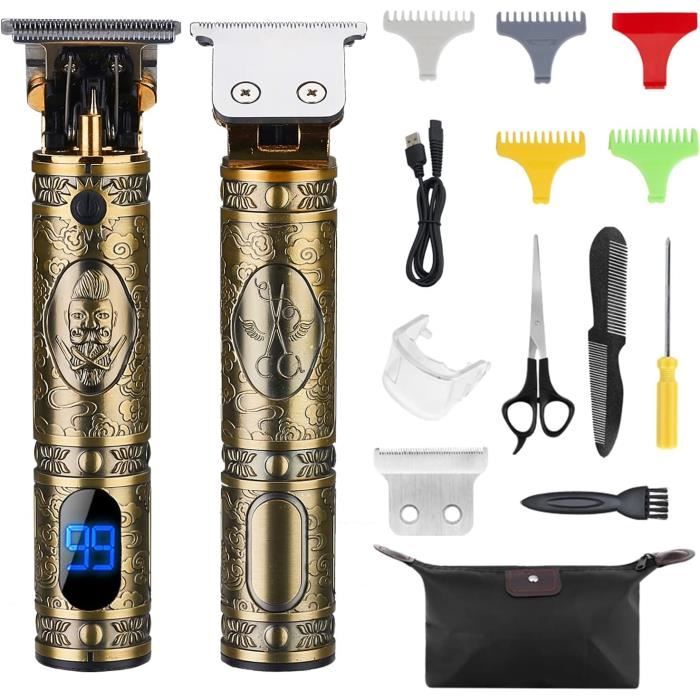 Usb Tondeuse À Cheveux Professionnelle Tondeuses Sans Fil Tondeuse À Cheveux Rasoir À Barbe ...