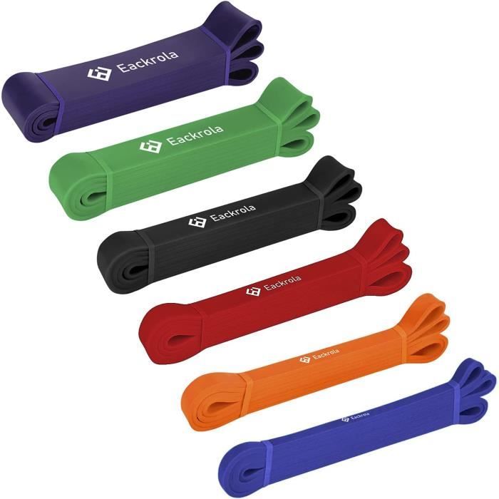 Pull Up Assistance Bands - Resistance Bands Set Of 6 Monster Heavy Duty ...