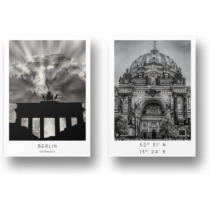 | Lot De 2 Posters De Qualité Supérieure | Élégant Lot De 2 Avec Images ...