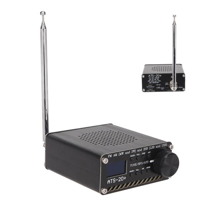 MSA Récepteur Radio Portable Ats 20+, Réception Mondiale Fm Am Lw Sw ...