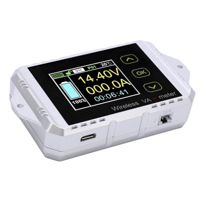 GOTOTOP Compteur de Coulomb Compteur multifonction LCD écran couleur ... GOTOTOP Compteur de Coulomb Compteur multifonction LCD écran couleur ...