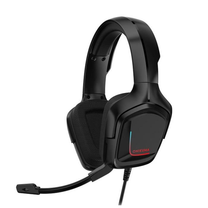 Casque de jeu filaire ONIKUMA K20 avec microphone antibruit à 360° et ...