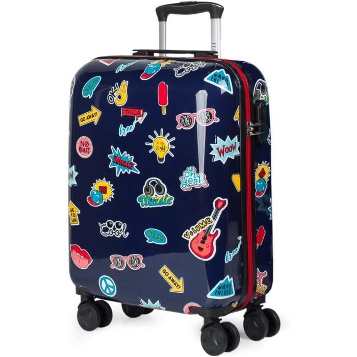 Valise Cabine Enfant - Valise Enfant Fille - Valise Fille Garçon Rigide ...