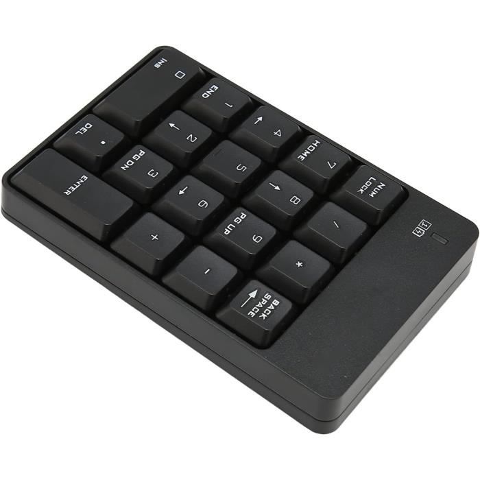 Pavé Numérique USB, Petit Clavier Numérique Compact à 18 Touches pour ...