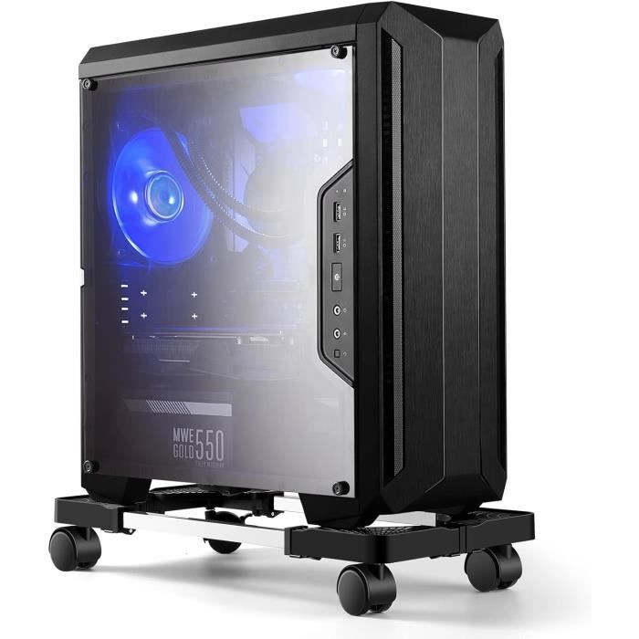 Hmseng Support Pc sous Bureau, Support d'unité Centrale Mobile, Support ...