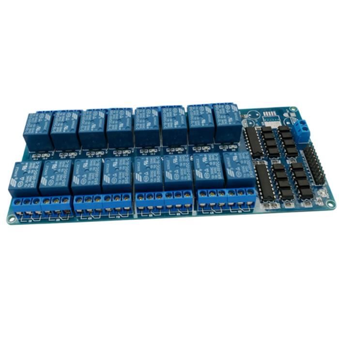 RELAIS ELECTRONIQUE 1 module de relais 16 canaux - Cdiscount Bricolage