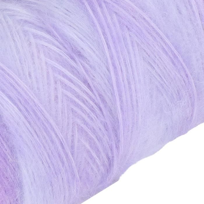 Minifinker Fil de crochet Fil à crochet dégradé violet, teinture douce ...