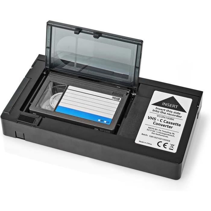 Convertisseur Vhs, Conversion Vhs-C Vers Vhs, Plug And Play, Noir[J428 ...