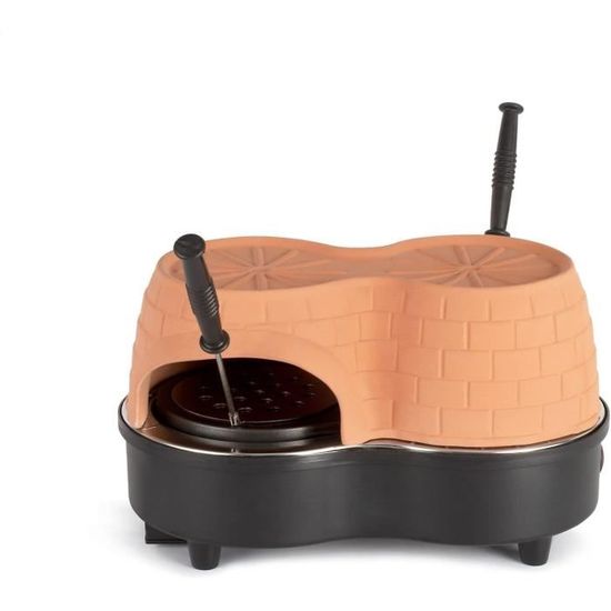 Four a pizza electrique pour 2 personnes - Mini four a pizza avec dome ...