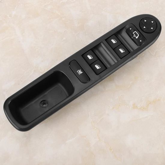 SURENHAP interrupteur de lève-vitre Interrupteur de commande de lève-vitre électrique avant ...