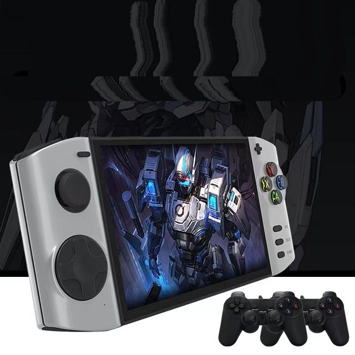 Mecha Edition Psp Console de jeu portable 8G double contrôleur sans fil ...