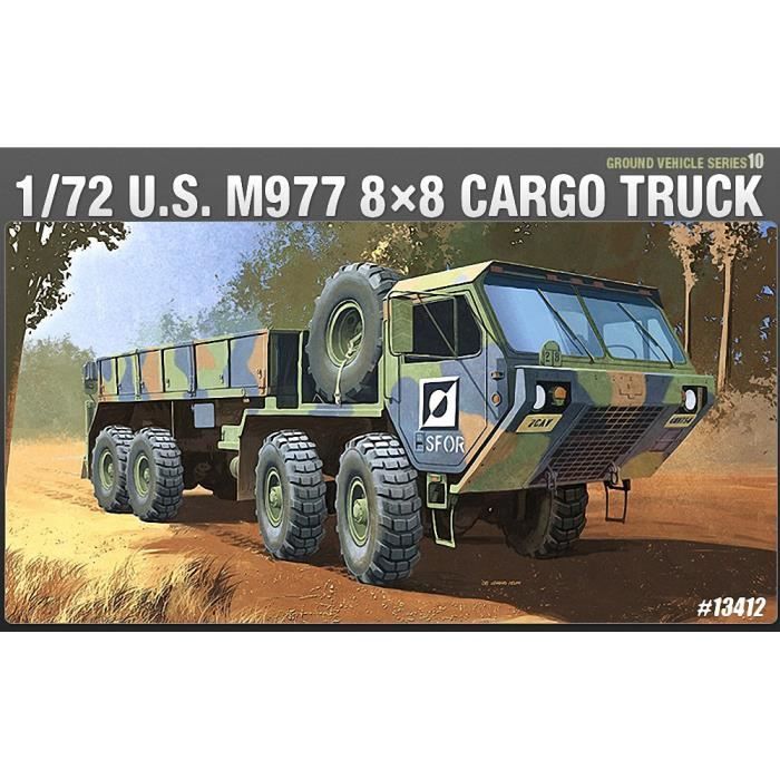ACA13412 - Academy 1:72 - M997 8x8 Cargo truck - Model Kit plastique ...