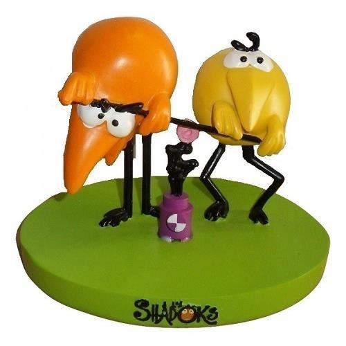 Figurine miniature les shadoks en résine - 13 cm sur socle - Cdiscount ...