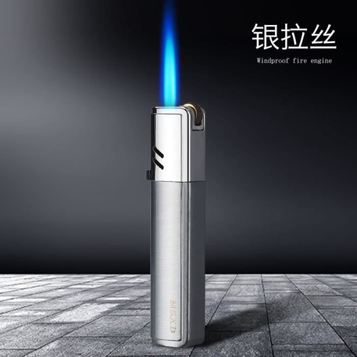 Jobon One Briquet À Triple Torche En Métal Coupevent Gaz Butane Jet ...