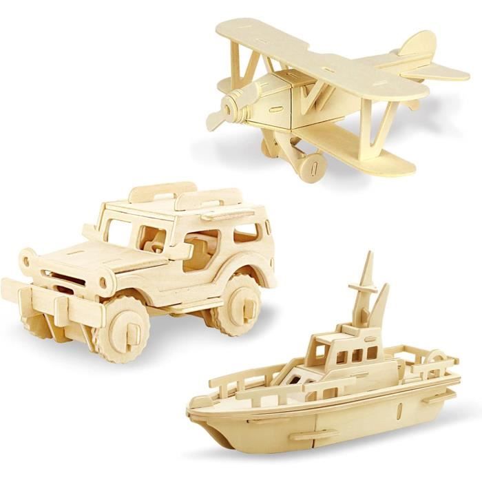 Kits De Construction En Bois Puzzle En Bois 3D Scie Sauteuse Maquettes ...