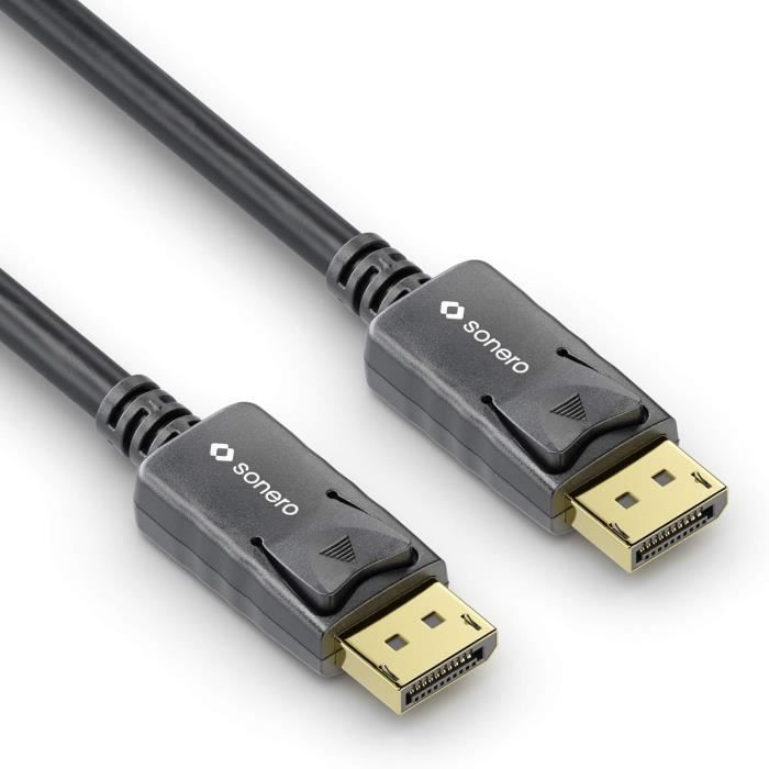 [Nouveau] 3M Displayport Cable 1.2, Câble Displayport À Displayport, 4K ...