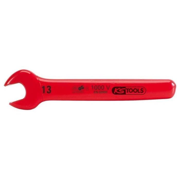 Clé plate à fouche isoléé 1000V, 11 mm - Cdiscount Bricolage