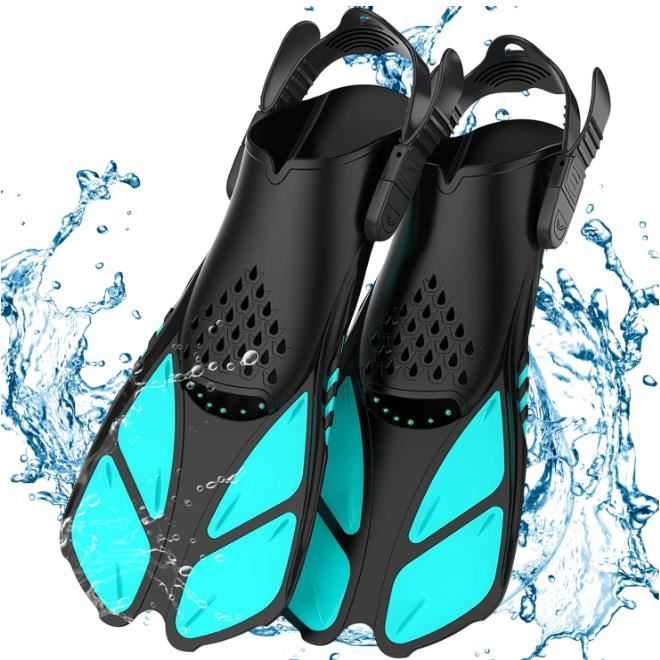 Palmes-Palmes Natation Piscine,Palmes Chaussantes de Snorkeling, Palmes ...