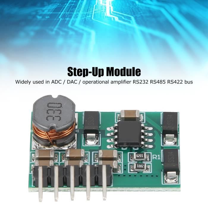 Module DC-DC Module lévateur DCDC pour ADC DAC LCD Alimentation sans ...