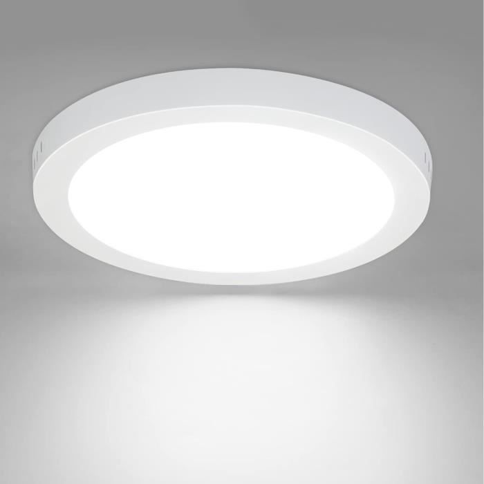 Plafonnier Led Rond Plat - Moderne Blanc Led Lampe De Couloir Blanc ...