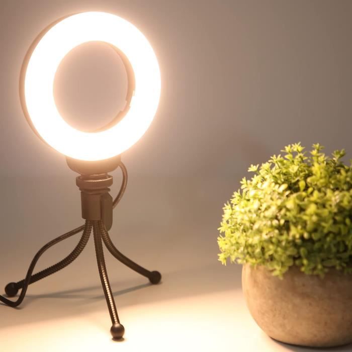 48Leds Ring Light Portable Mini Selfie Light Make Up Light Pour La ...