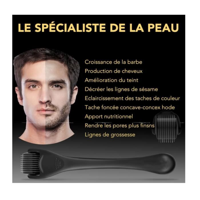 Dermaroller - Non spécifié - 540 1 mm - Aiguilles en titane ...