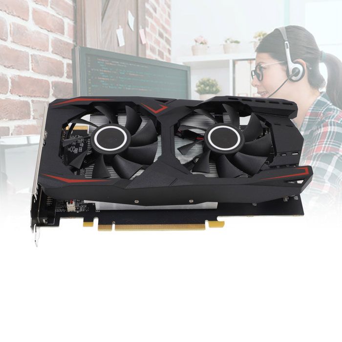 Vvikizy carte graphique GDDR5 6 Go Carte graphique VGA DVI sortie 6GB ...
