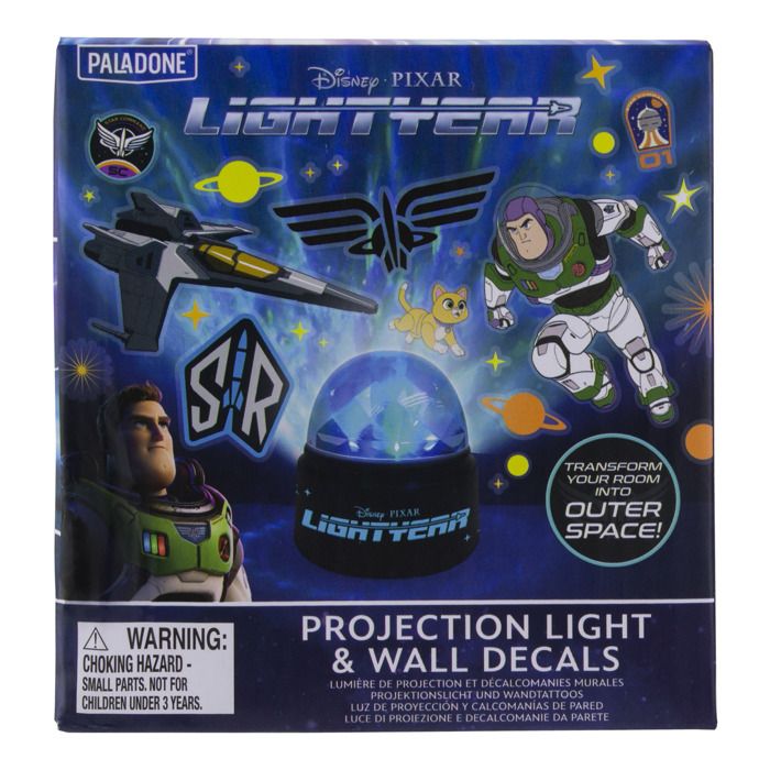 Lampe - PALADONE - Buzz Lightyear - Projection LED - Décalcomanies ...