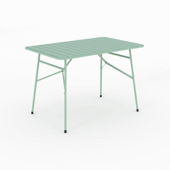 Tables de jardin - Rendez-Vous Déco - Table de jardin pliante en métal ...