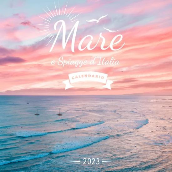 1 Calendrier mural Mer 2023, idéal pour le bureau et la maison, 12 mois ...