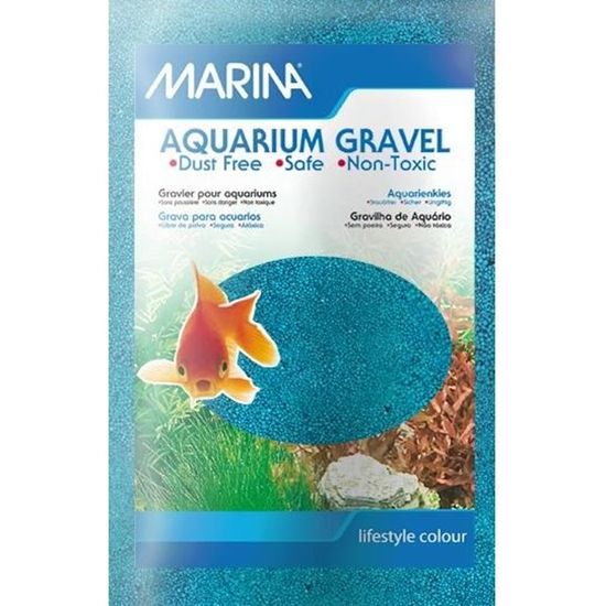 MARINA Sable microbille - 1 kg - Bleu - Pour aquarium - Cdiscount ...