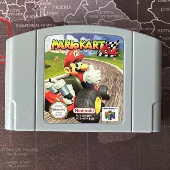 Jeu vidéo - Nintendo - Mario Kart 64 - Course - PAL - En boîte ...
