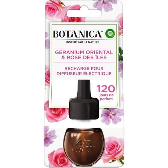 Air Wick Botanica Désodorisant Maison Recharge Electrique Géram-Rose 19 ... Air Wick Botanica Désodorisant Maison Recharge Electrique Géram-Rose 19 ...
