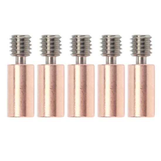 PAL 5PCS Bimétal Heat Break Ti Alliage Cuivre Heatbreak Remplacement ...