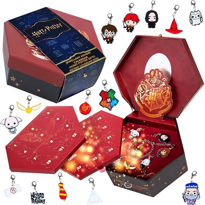 Harry Potter Hogwarts 2025 Advent Calendar Countdown Christmas ...