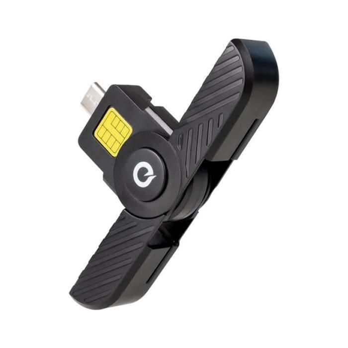 Lector de DNI y Tarjetas TooQ TQR-3011B- USB Tipo-C- Negro - Cdiscount ...