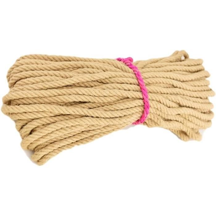 Corde De Chanvre Corde De Chanvre Tressée Corde De Jute Ficelle De Jute ...